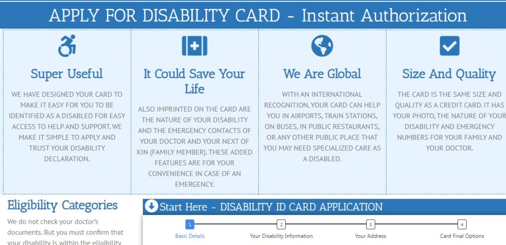 Disability Card - How To Obtain and Use - Patrick Future News